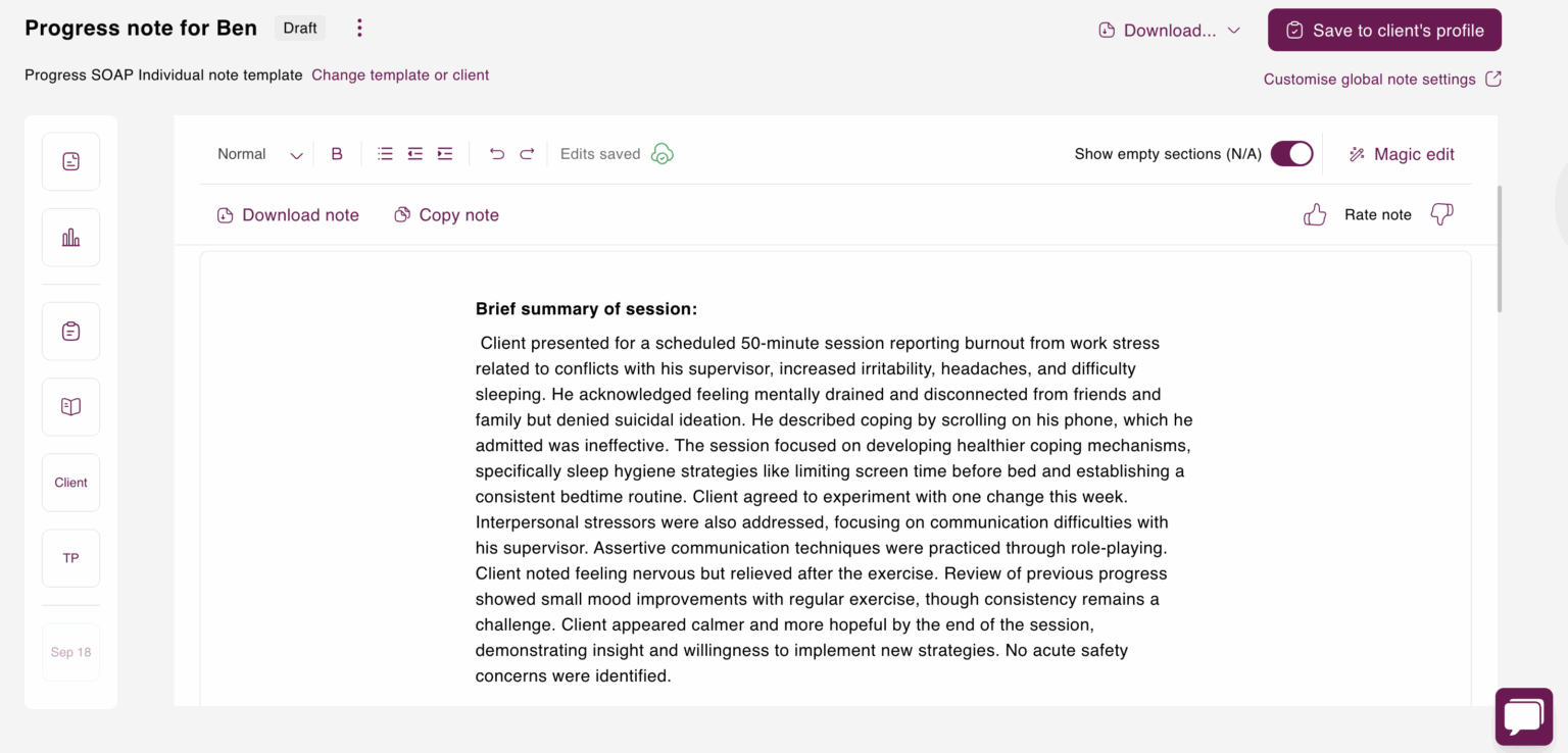 Social Work Notes: Template, Examples & Best Practices for Case ...